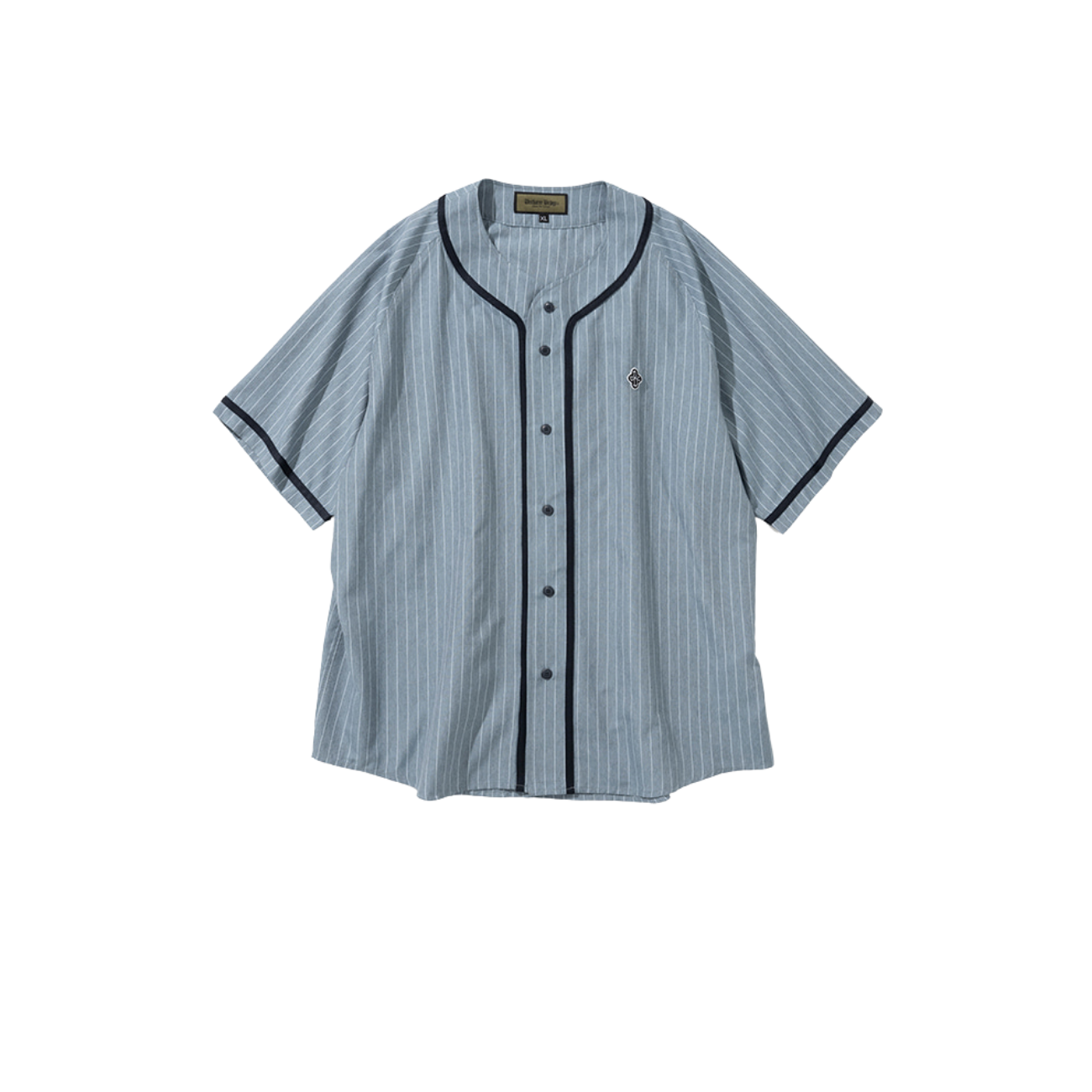 UNIFORM BRIDGE UBC BASEBALL SHIRT - BLUE – Pronto & Co.